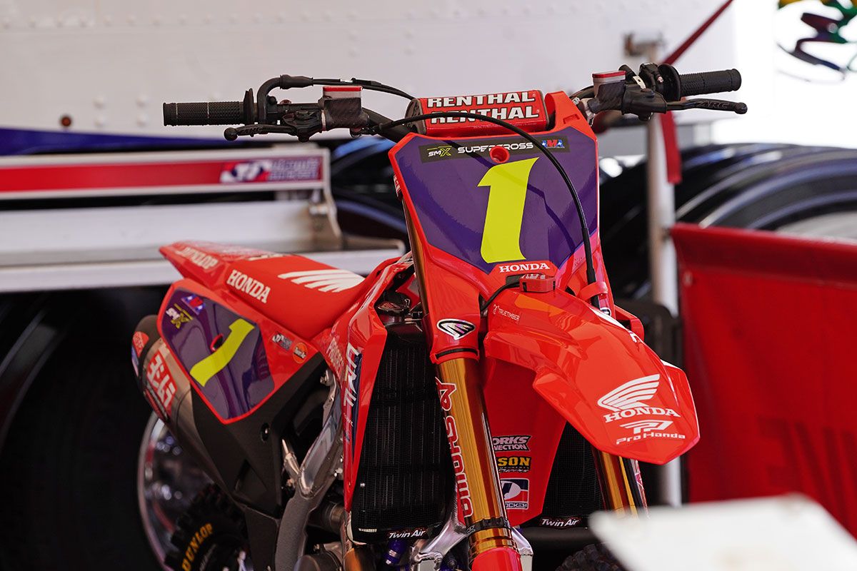 Honda HRC considering potential 450SX fill-in options - MotoOnline.com