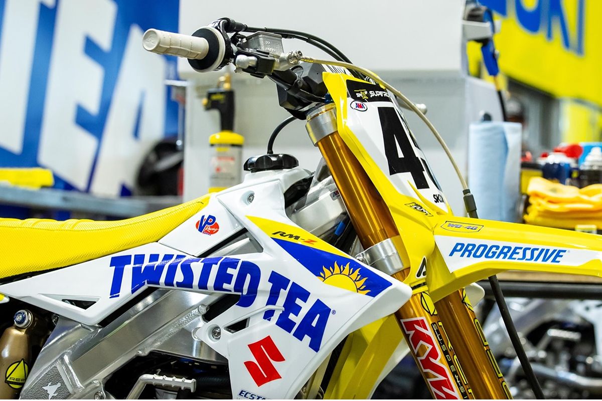 Twisted Tea Suzuki adds Paturel for Pro Motocross series - MotoOnline.com