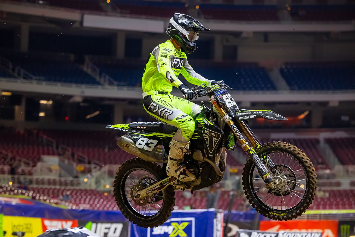 Triumph’s Forkner undergoes surgery on torn meniscus - MotoOnline.com